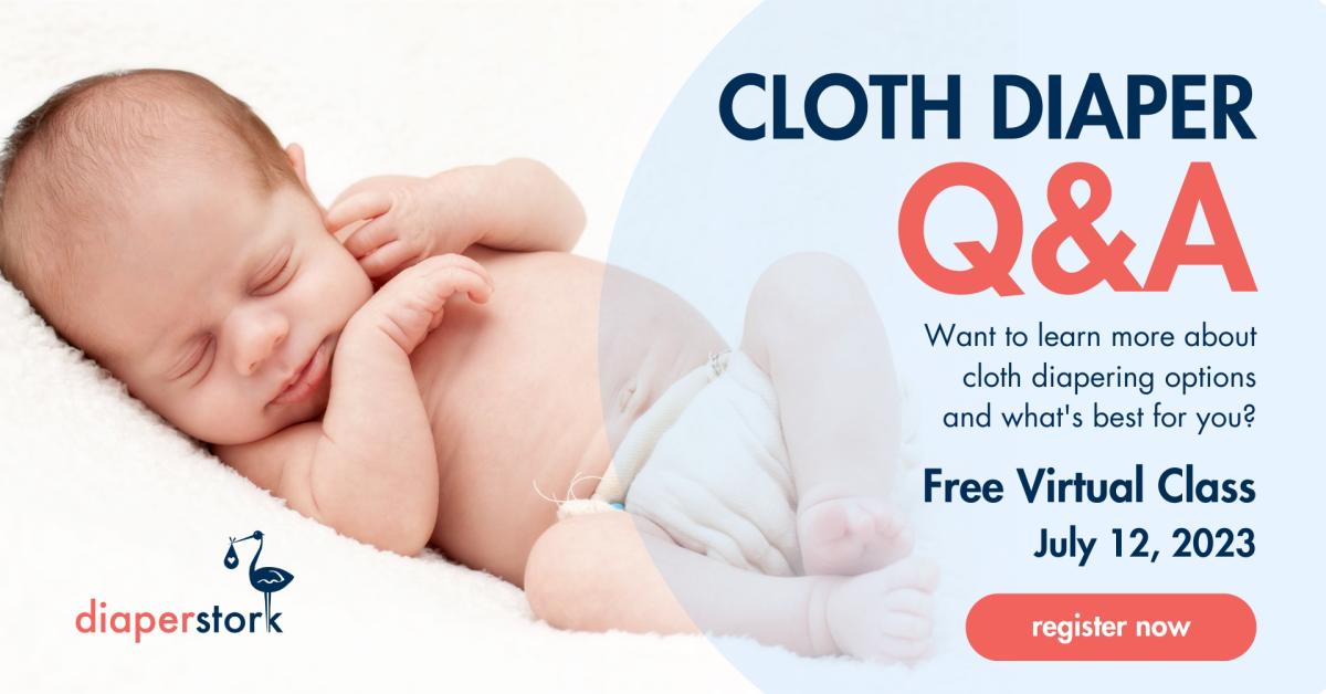 Virtual: Cloth Diapers Q & A with Diapers Stork | Seattle Area Family ...