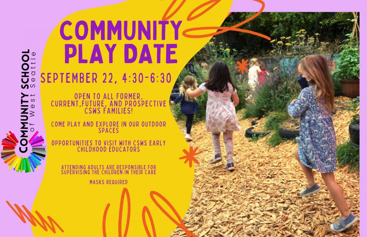Community Play Date at CSWS | Seattle Area Family Fun Calendar | ParentMap