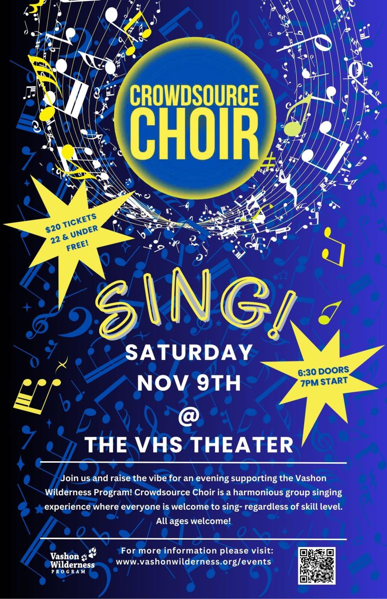 Sing with Crowdsource Choir: A Benefit for Vashon Wilderness Program ...