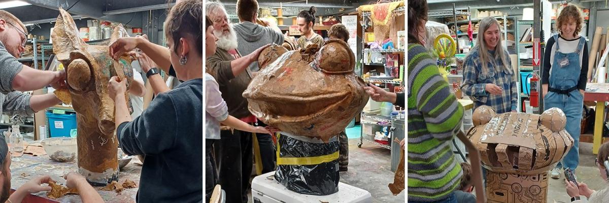 Puppet head making with Brian Kooser | Seattle Area Family Fun Calendar ...