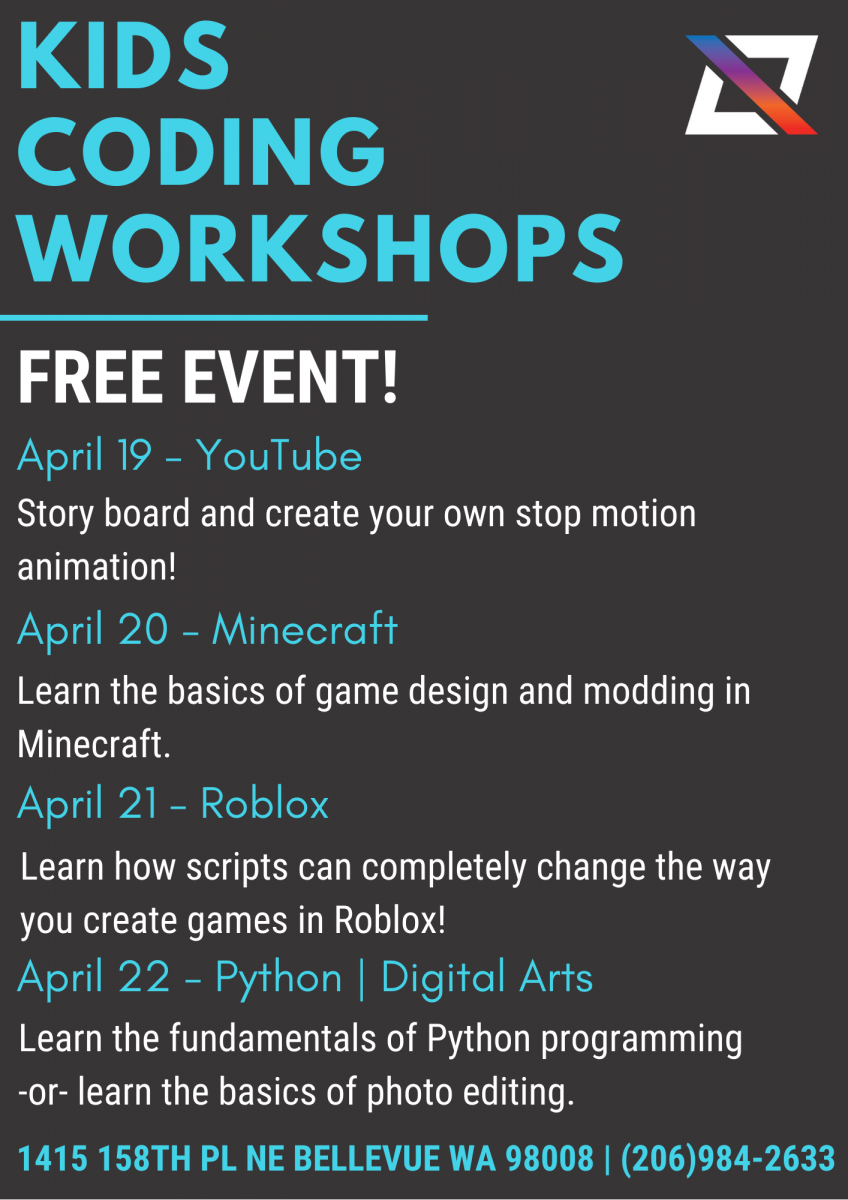 Kids Coding/Technology Workshops | Seattle Area Family Fun Calendar ...