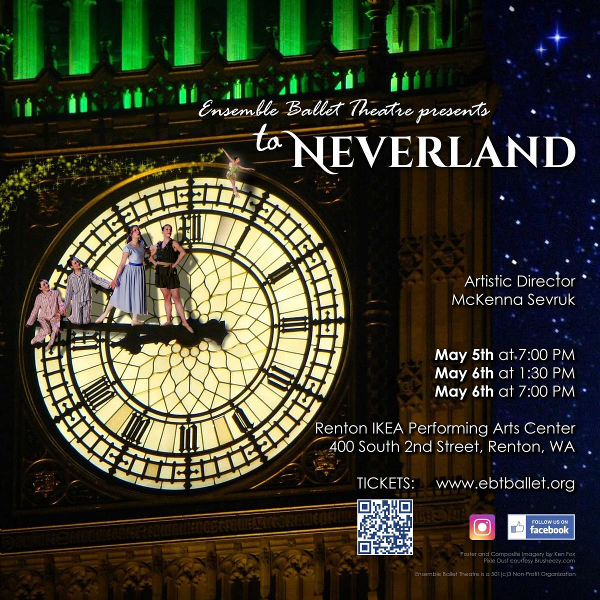 Ensemble Ballet Theatre presents ‘To Neverland’ | Seattle Area Family ...