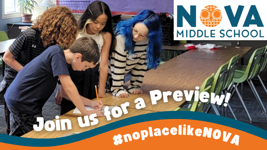 Virtual: Preview of NOVA Middle School | Seattle Area Family Fun ...