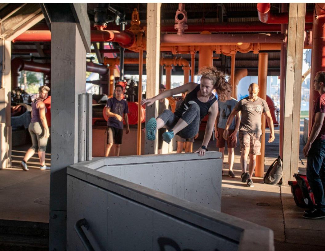 Everything is Greater Outdoors - Parkour at Gas Works Park by Merrell | Seattle Area Family Fun ...