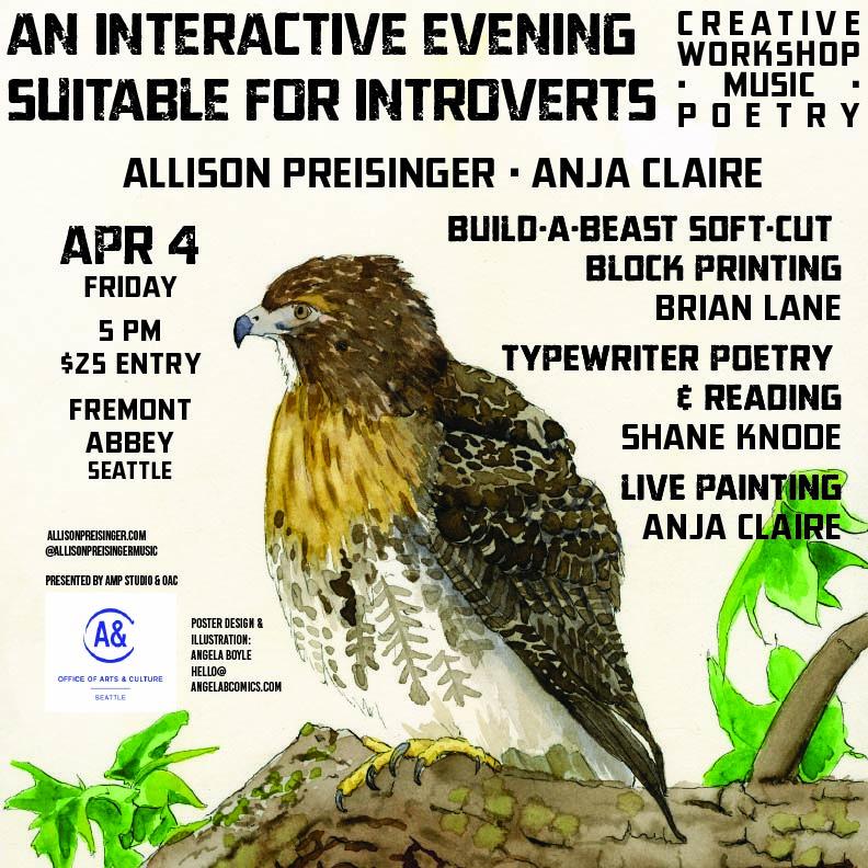 An Interactive Evening Suitable for Introverts | Seattle Area Family ...