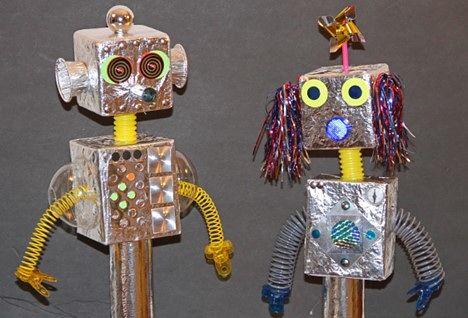 Build a Rod Puppet Robot at the Auburn Library | Seattle Area Family ...
