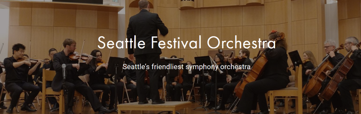 Seattle Festival Orchestra: Family Friendly Concert - Dvorak Symphony 8 ...