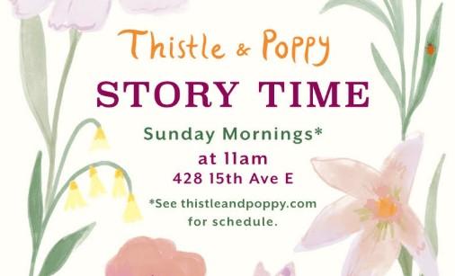 Story Time at Thistle & Poppy | Seattle Area Family Fun Calendar ...