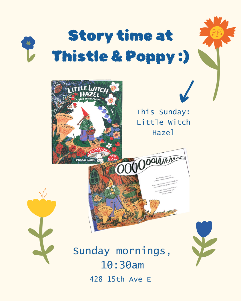 Story Time at Thistle & Poppy | Seattle Area Family Fun Calendar ...