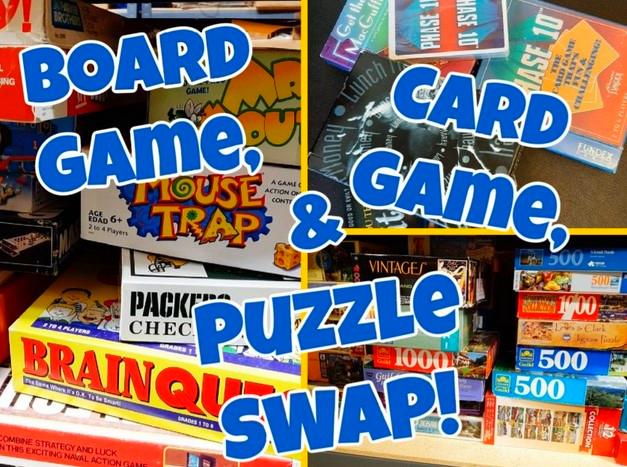 Board Game & Puzzle Swap | Seattle Area Family Fun Calendar | ParentMap