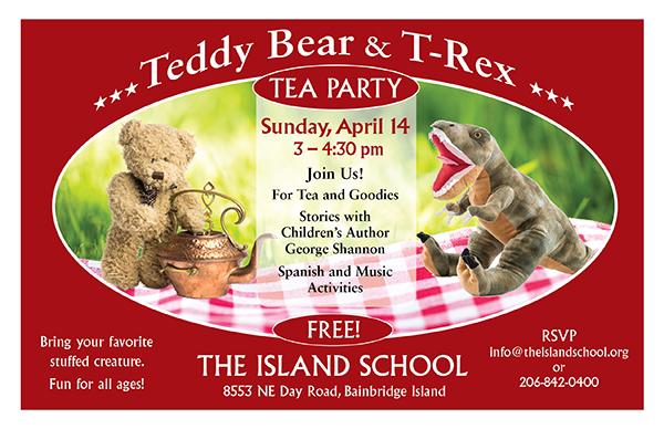 Teddy Bear and T-Rex Tea Party | Seattle Area Family Fun Calendar ...