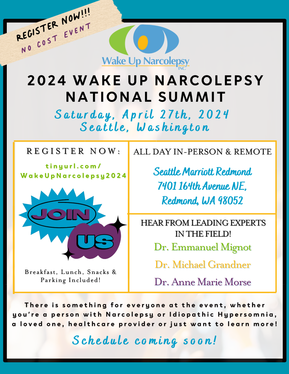 2024 Wake Up Narcolepsy National Summit | Seattle Area Family Fun ...