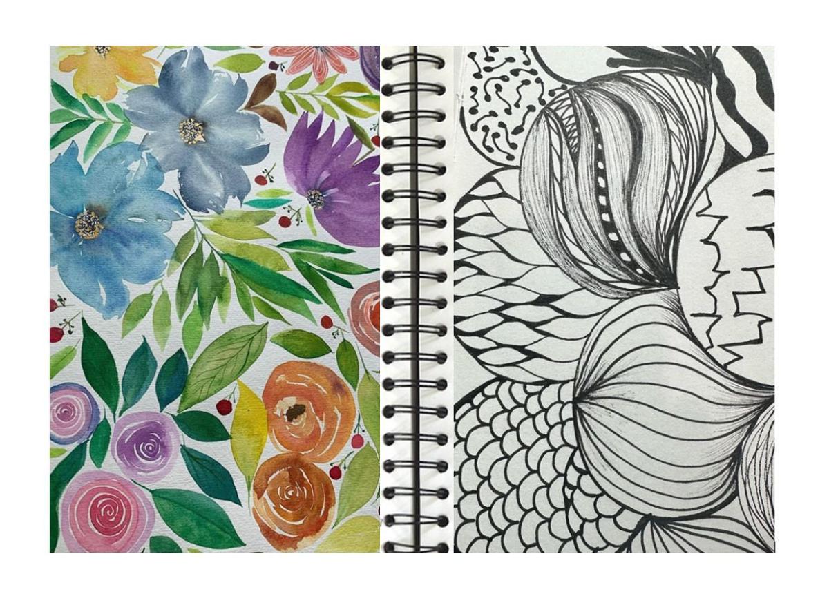 Expressive Art Journaling at the Federal Way Library | Seattle Area ...