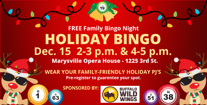 Holiday Family Bingo | Seattle Area Family Fun Calendar | ParentMap