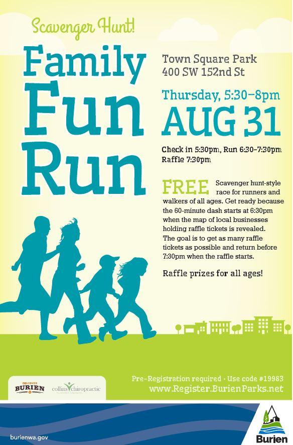 Family Fun Run | Seattle Area Family Fun Calendar | ParentMap