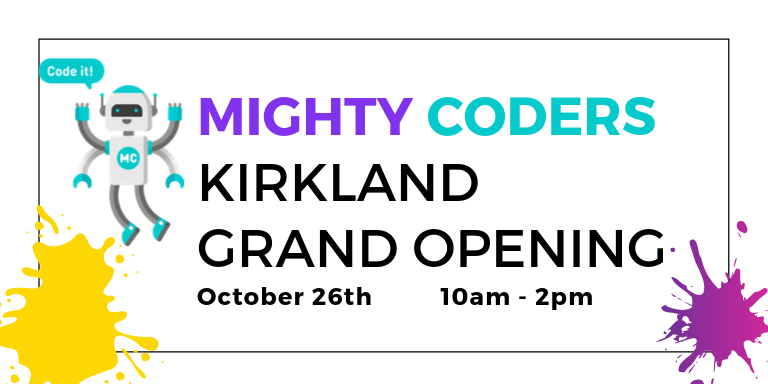 Mighty Coders Kirkland Grand Opening | Seattle Area Family Fun Calendar ...