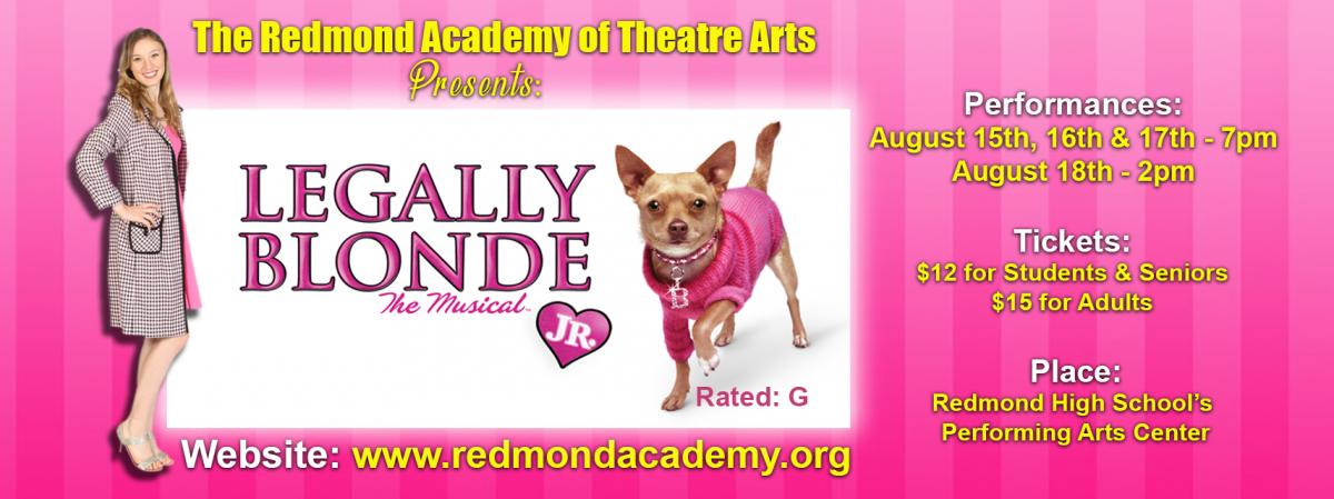 Legally Blonde Jr (Musical) | Seattle Area Family Fun Calendar | ParentMap