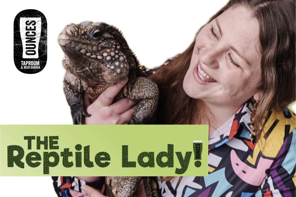 The Reptile Lady at Ounces Taproom | Seattle Area Family Fun Calendar ...