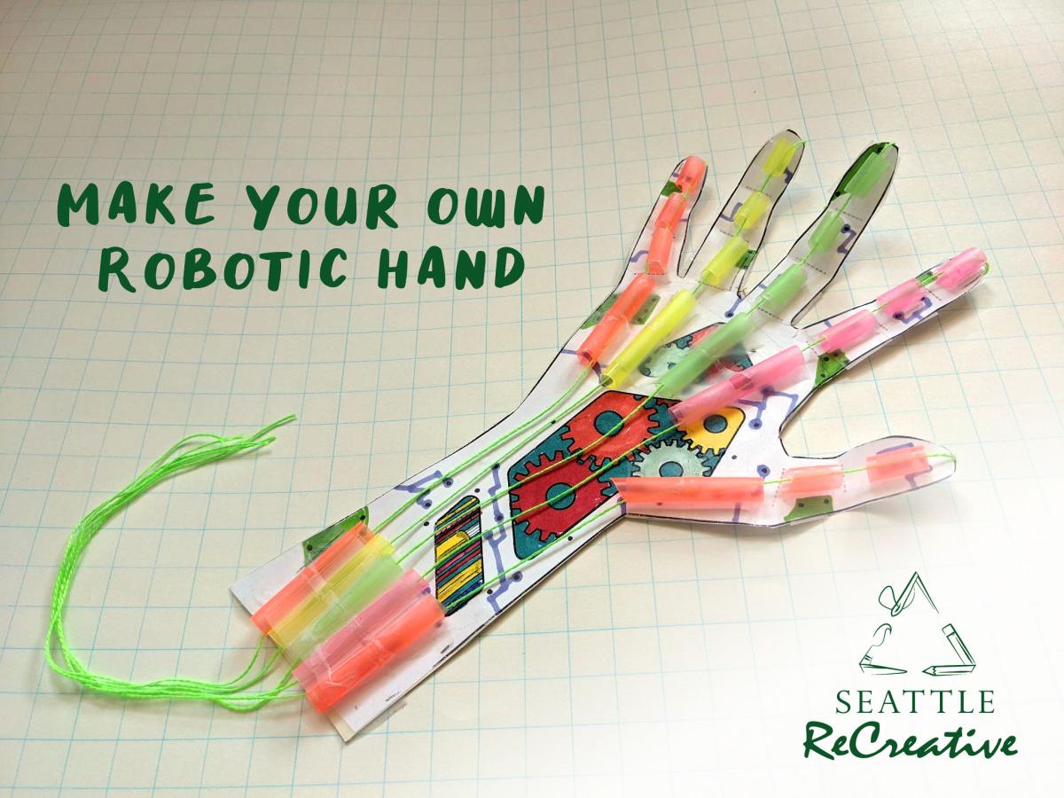 DIY Robotic Hand (online) | Seattle Area Family Fun Calendar | ParentMap
