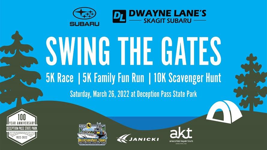 Swing the Gates 5K and 10K Scavenger Hunt at Deception Pass State Park ...