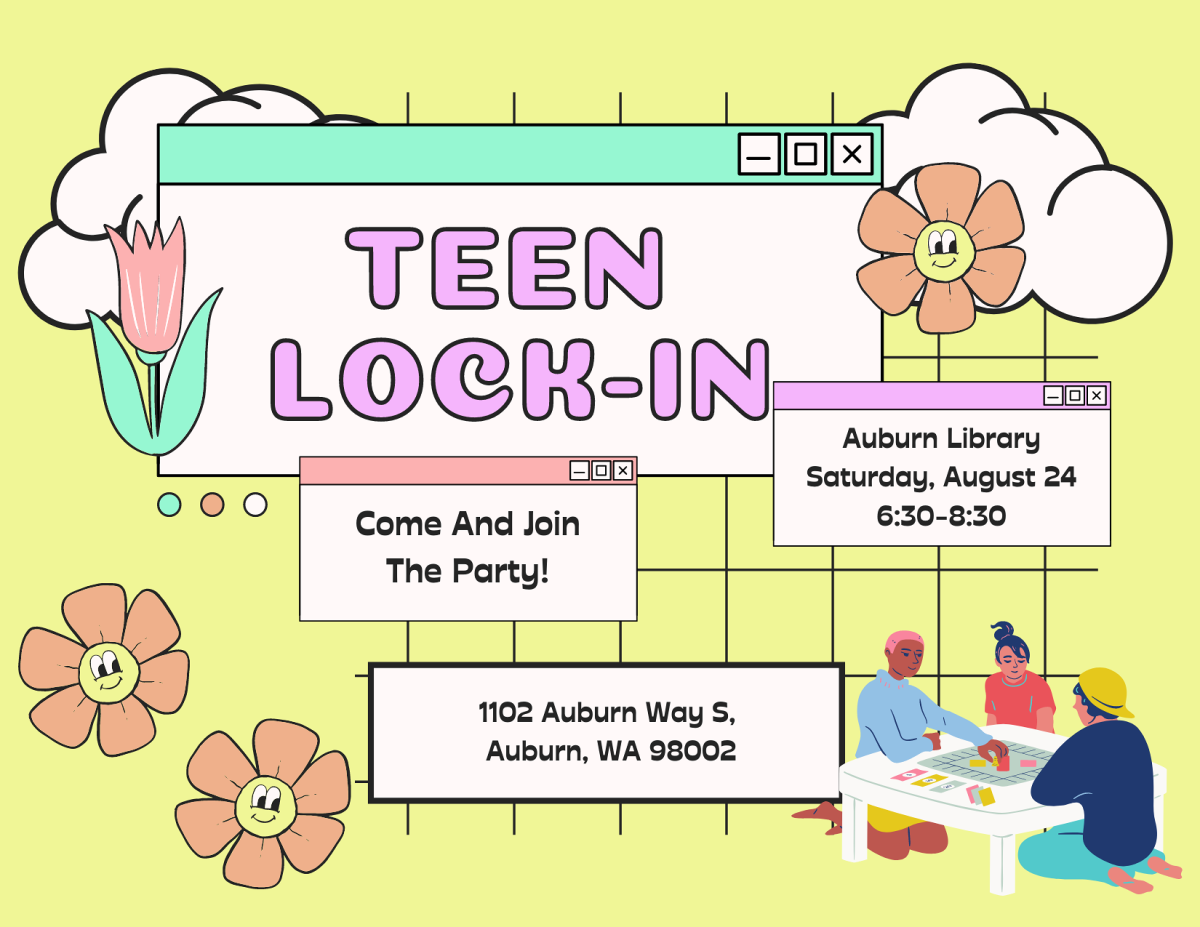 Teen Lock-In Event at the Auburn Library | Seattle Area Family Fun ...