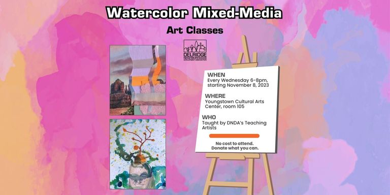Watercolor Mixed-Media Art Classes